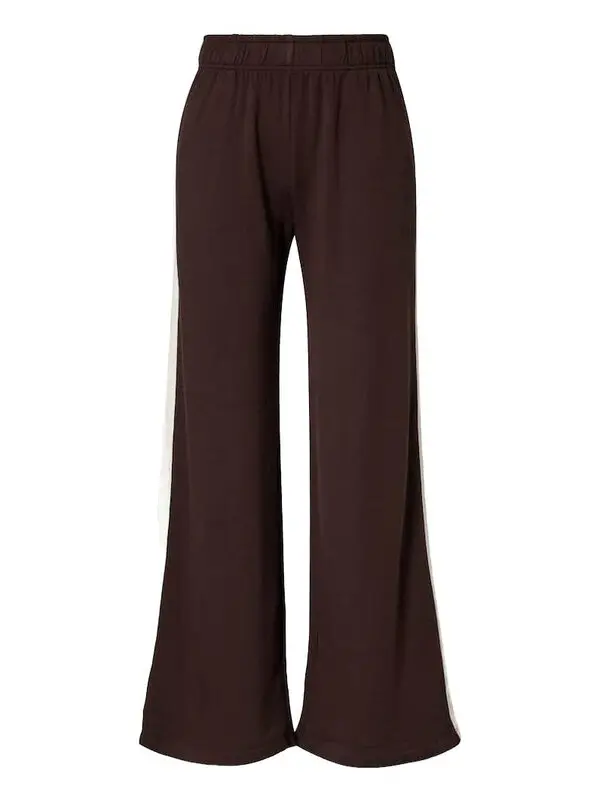 Velvet By Graham & Spencer Gigi Fleece Sweatpants - Brown