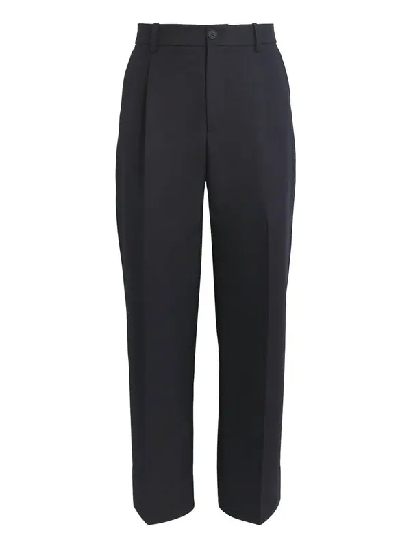 Studio Nicholson Wool Selby Trousers - Navy