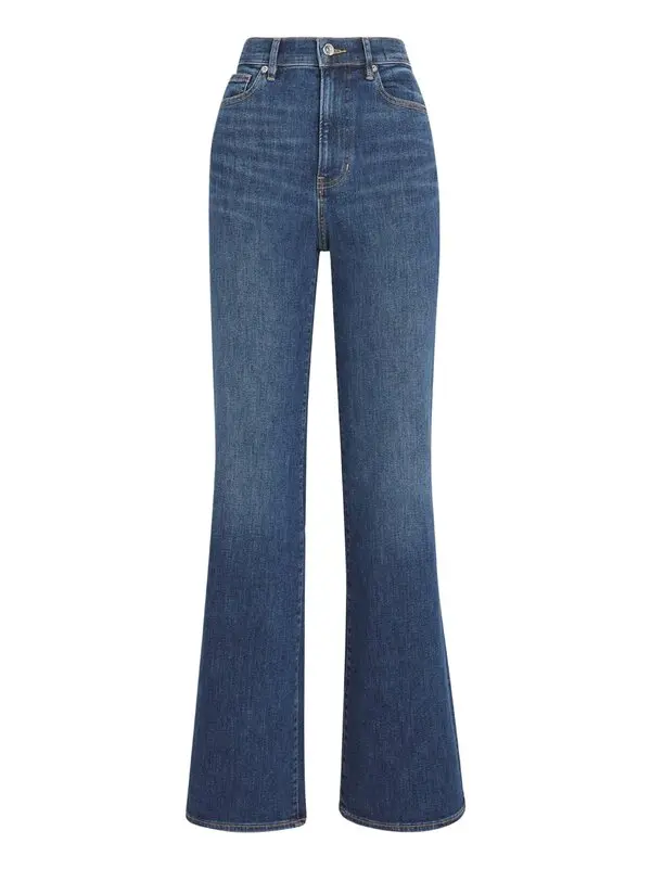 Veronica Beard Crosbie Wide-leg Jeans - Blue