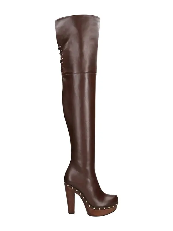 Chloé Leather Lola Over-the-knee Boots 130 - Brown