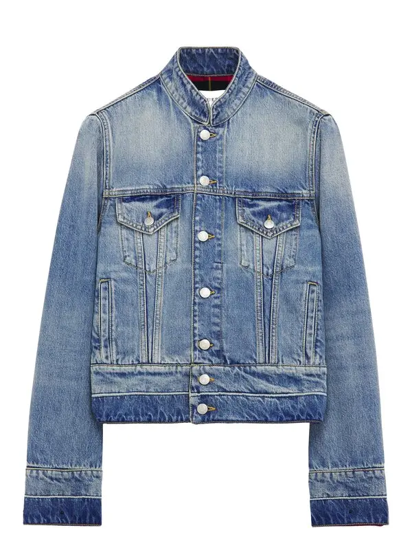 Alexander McQueen Denim Jacket - Blue