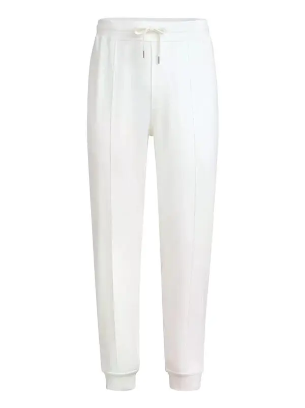 Brunello Cucinelli Elasticated-waist Track Pants - White