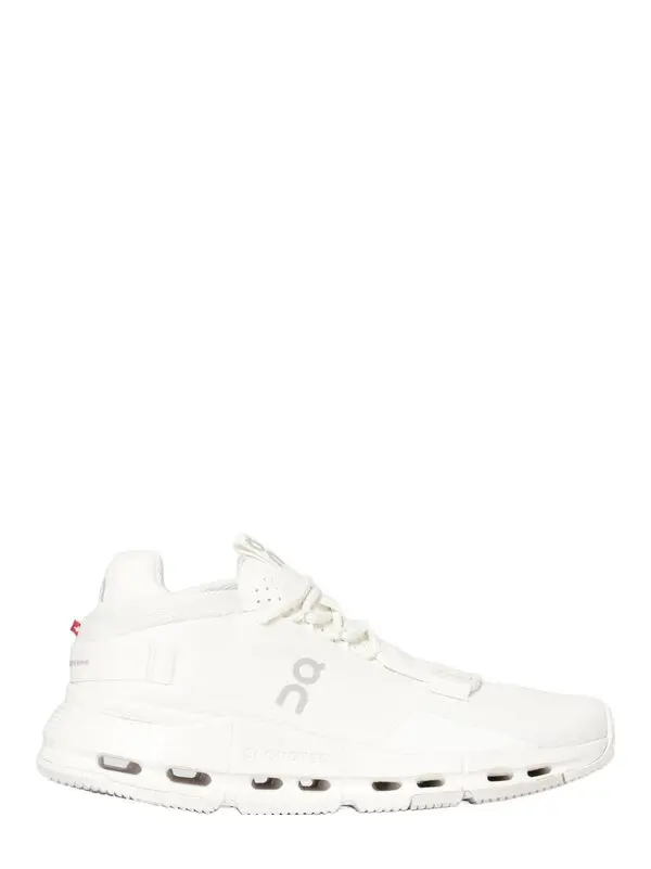 On Lace Up Sneakers - White