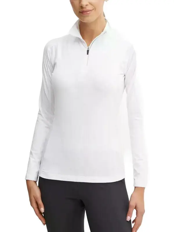 Rossignol Classique Half-zip Long-sleeve Base Layer - White