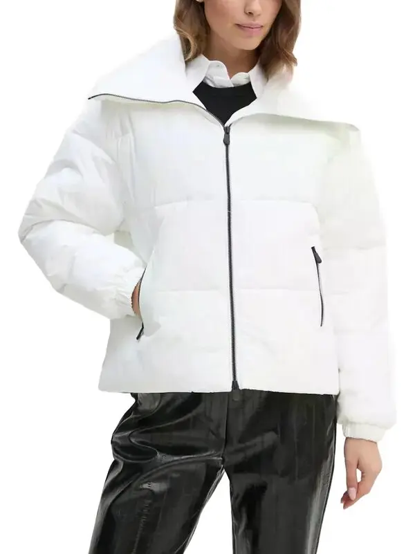 SAVE THE DUCK Zip-fastening Puffer Jacket - White
