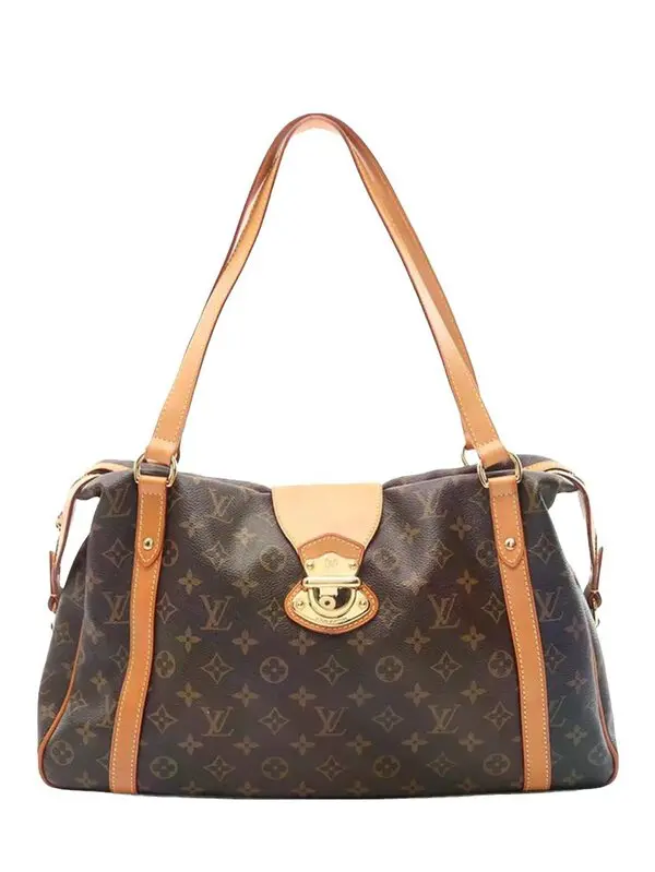 LOUIS VUITTON 2010 Monogram Stresa Pm Shoulder Bag - Brown