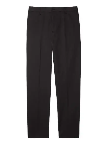 Paul Smith Fine Cotton-twill Trousers - Black