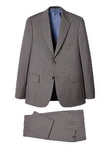 Paul Smith The Brierley Puppytooth Wool Suit - Grey