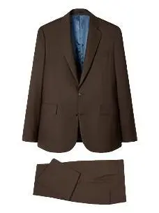 Paul Smith The Camberwell Wool 'a Suit To Travel - Brown