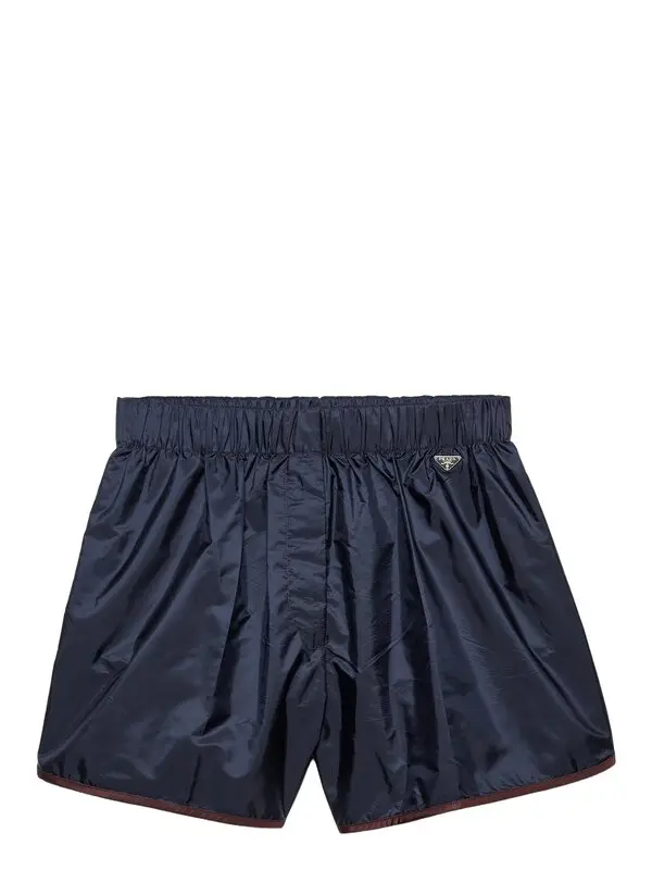 Prada Re-nylon Shorts - Blue