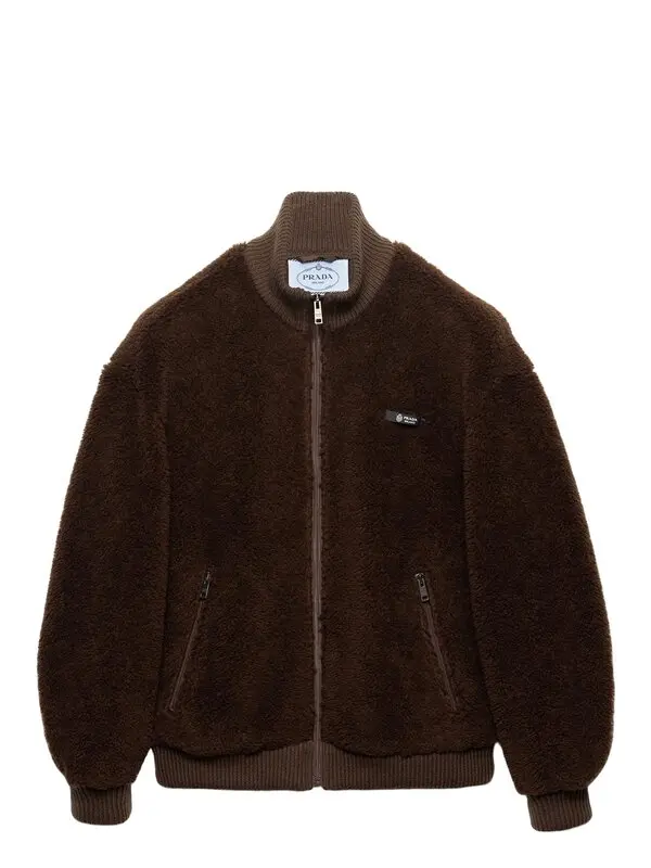 Prada Fleece Jacket - Cocoa Brown