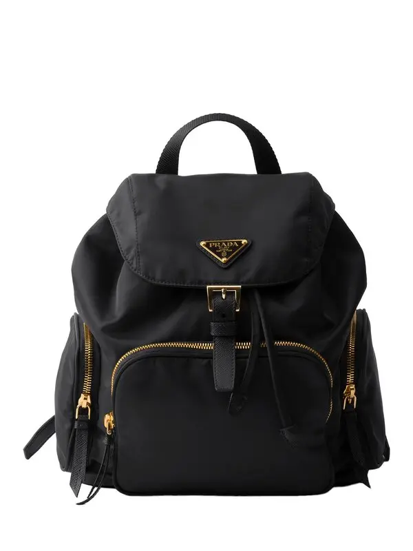 Prada Re-nylon Backpack - Black