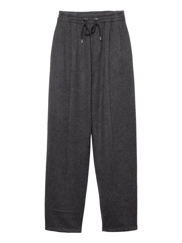 Prada Wool And Cashmere Jogger Pants - Slate Gray