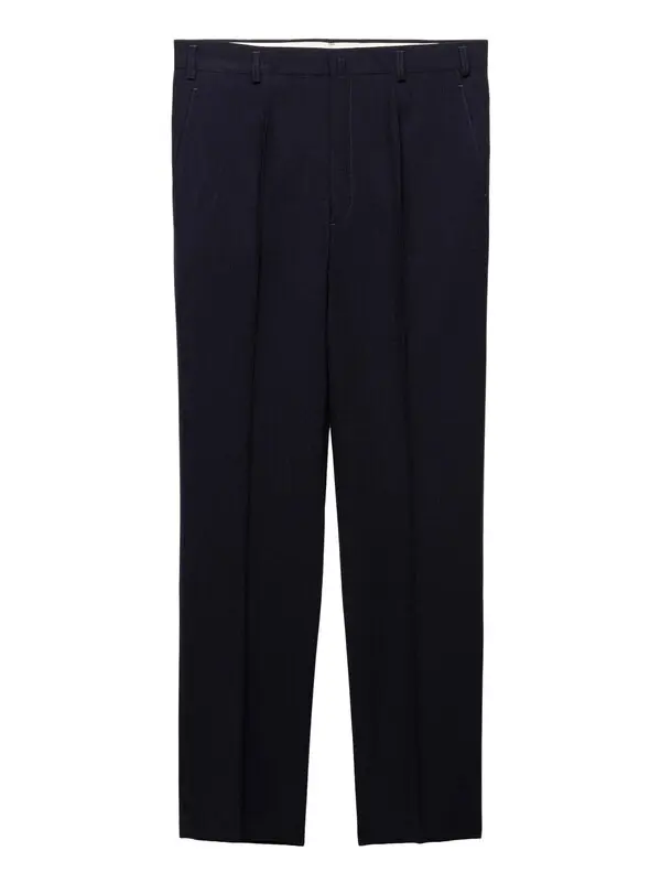 Prada Wool Pants - Blue