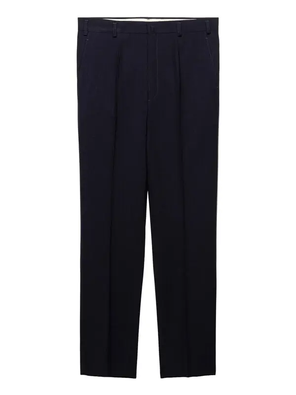Prada Wool Pants - Navy