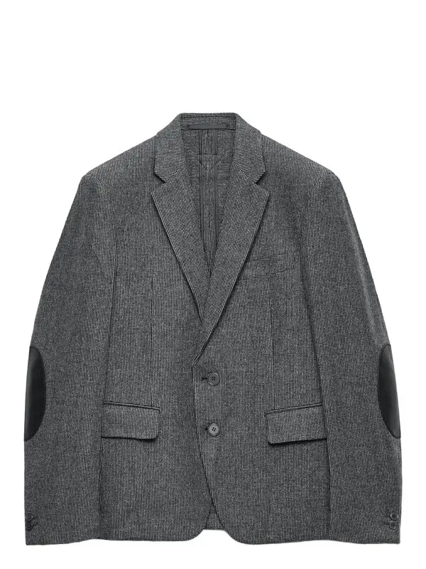 Prada Single-breasted Wool Jacket - Grey