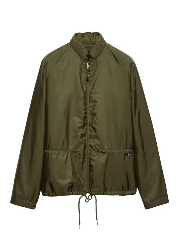 Prada Hooded Re-nylon Jacket - Military Green