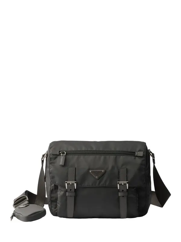 Prada Re-nylon Shoulder Bag - Grey