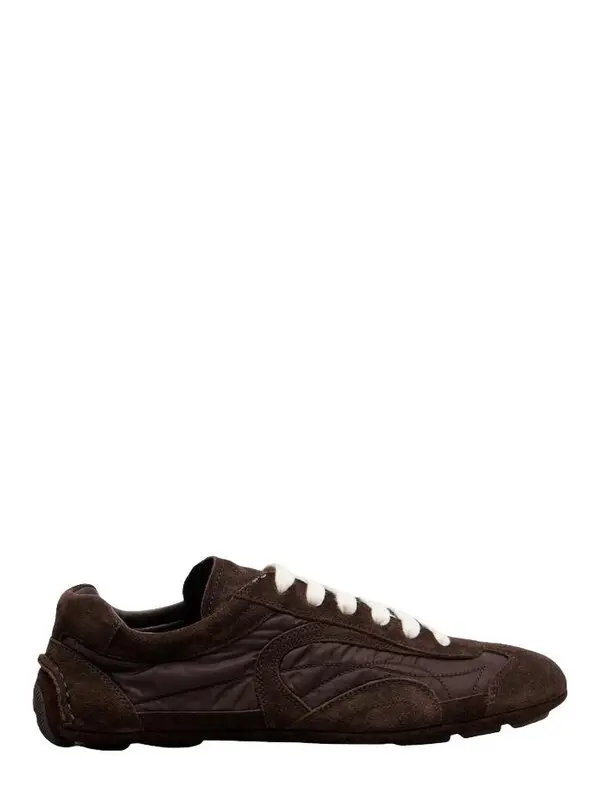 Prada Montecarlo Re-edition 2005 Sneakers - Coffee