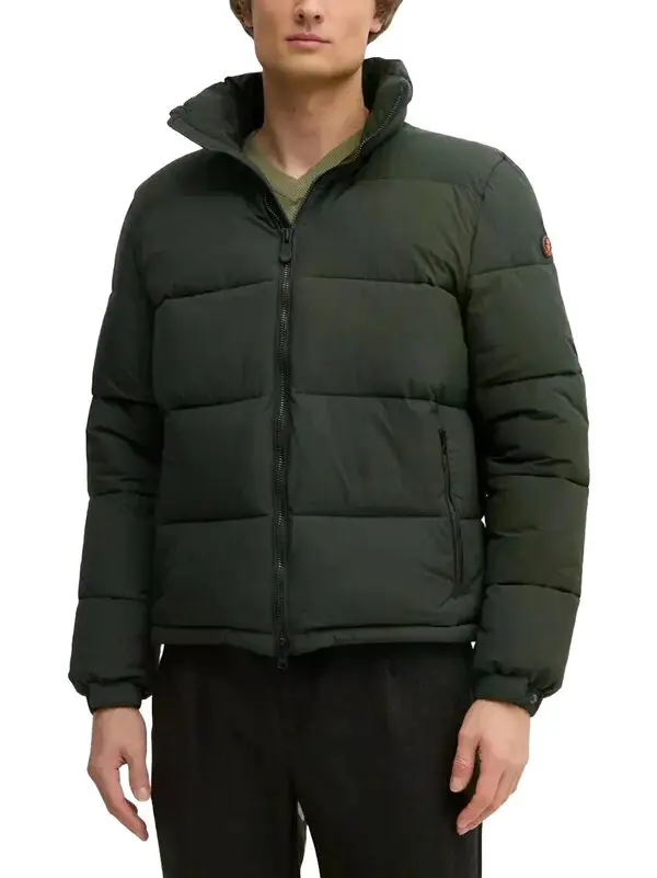 SAVE THE DUCK Taxus Zip-fastening Puffer Jacket - Green