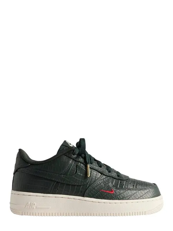Nike Kith X Air Force 1 Low Gs Spruce Sneakers - Black