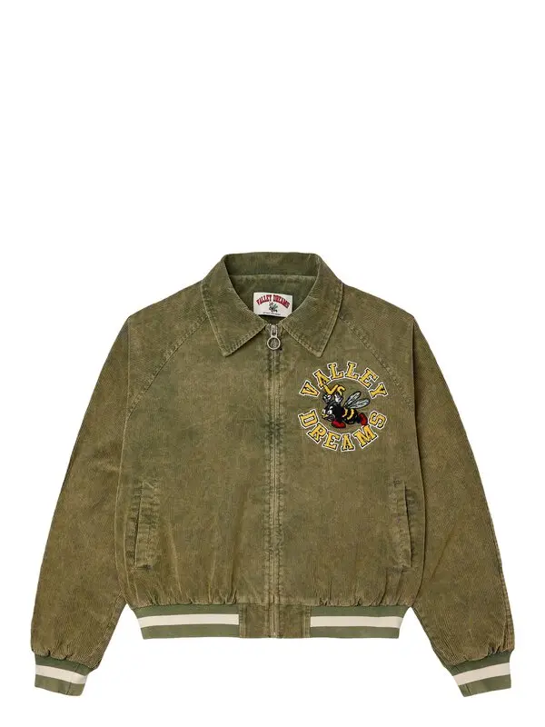 VALE FOREVER Embroidered Jacket - Green
