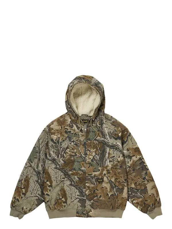 PALACE Hooded Sherp Jacket - Green