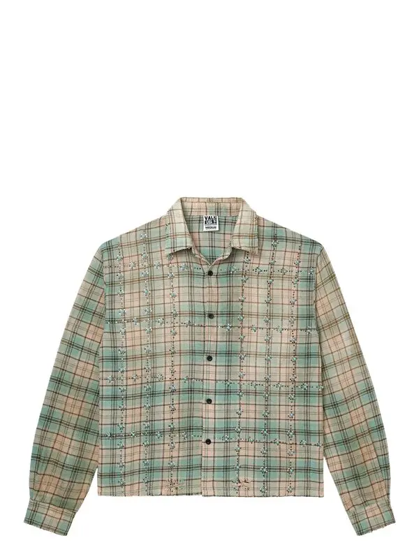 VALE FOREVER Little Gems Flannel - Green
