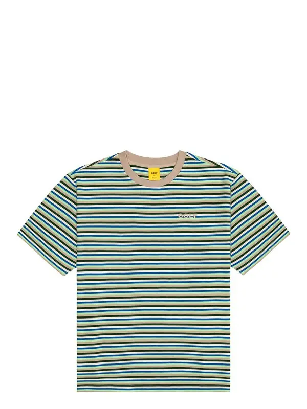 GOLF WANG Striped Tee - Green