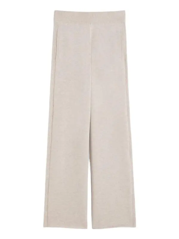 Max Mara Cashmere Knit Trousers - Beige