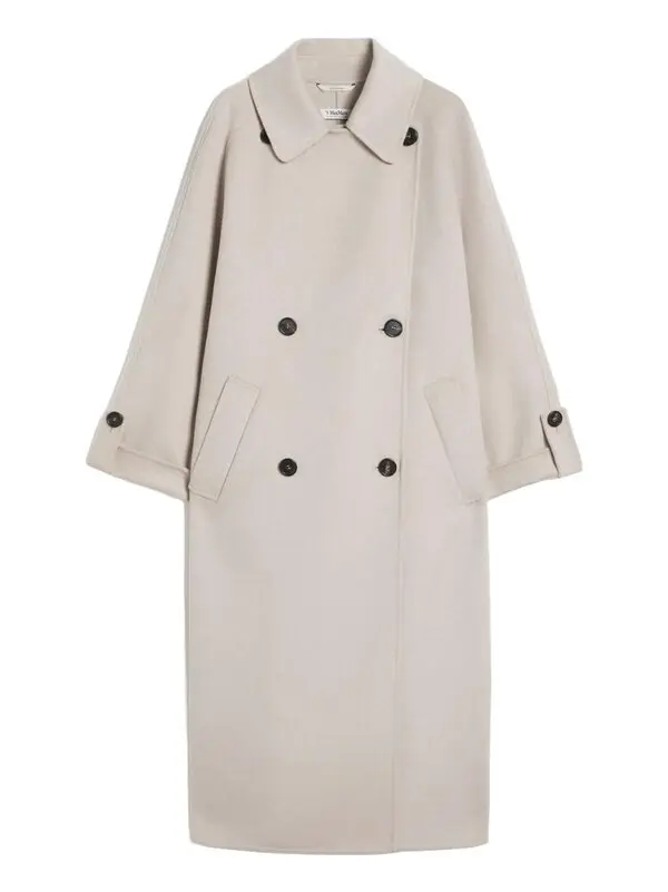 Max Mara Long Wool Coat - Beige