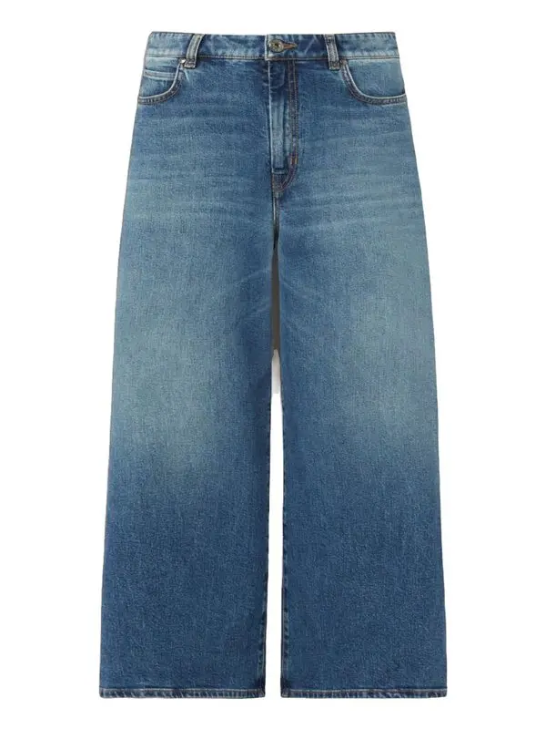 Max Mara Flared Denim Jeans - Navy