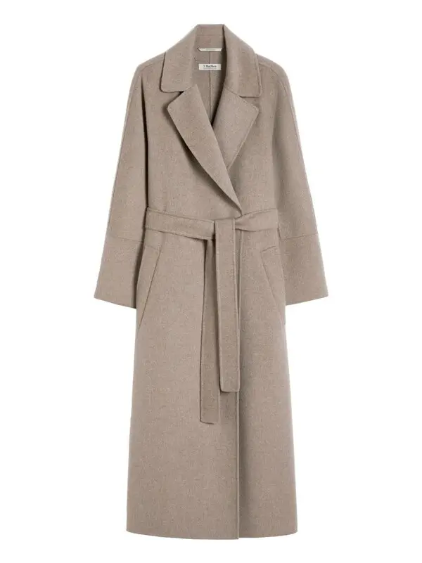 Max Mara Wool Robe Coat - Turtledove