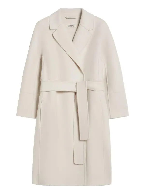 Max Mara Short Wool Coat - Ivory