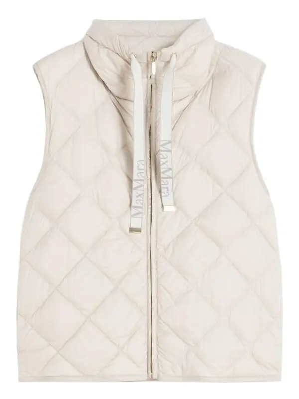Max Mara Padded Gilet - Sand