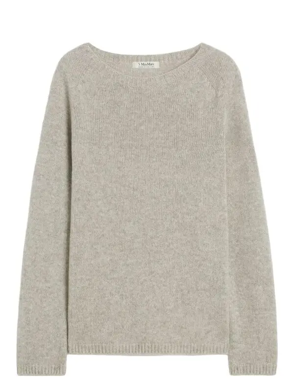 Max Mara Wool And Cashmere Yarn Sweater - Beige