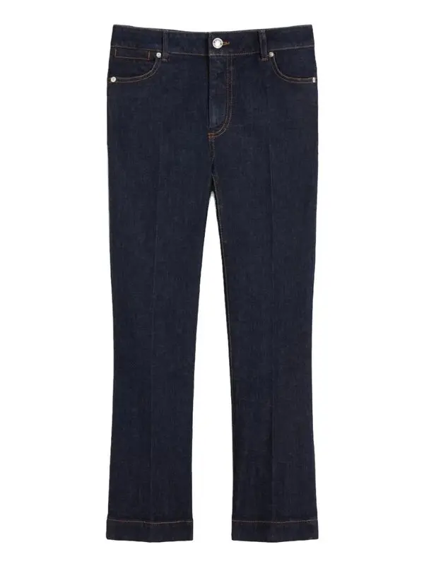 Max Mara Mini Flare Jeans - Ultramarine