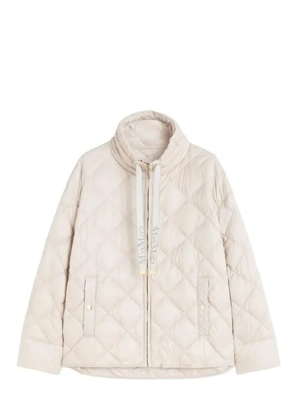 Max Mara Short Quilted Down Jacket - Sand