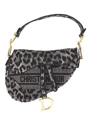 Dior Saddle Bag - Grey