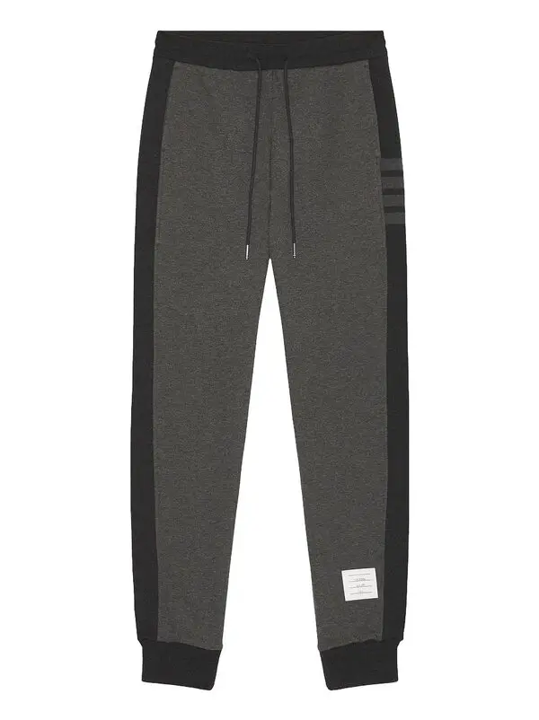 Thom Browne Sweatpants In Grey - Dark Grey