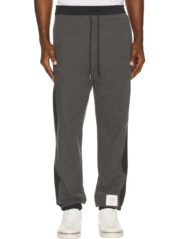 Thom Browne Sweatpants In Grey - Dark Grey