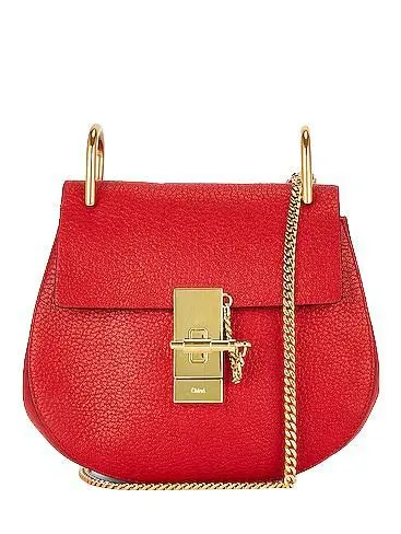 Chloé Drew Bag - Red