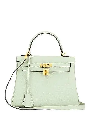 Hermès Togo Kelly 25 Handbag - Gris Neve