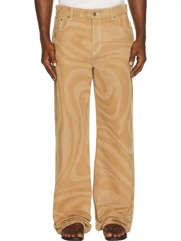 Emilio Pucci Twill Pants - Sabbia