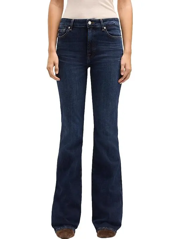 7 For All Mankind The Leggy Bootcut Jeans - Midnight Fade