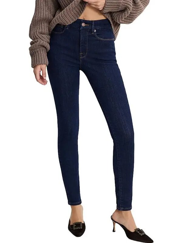 Good American Good Legs Skinny Jeans - Indigo