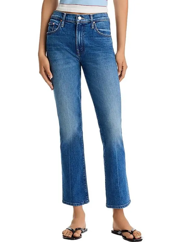 MOTHER The Insider Ankle Jeans - Get Two Birds Stoned