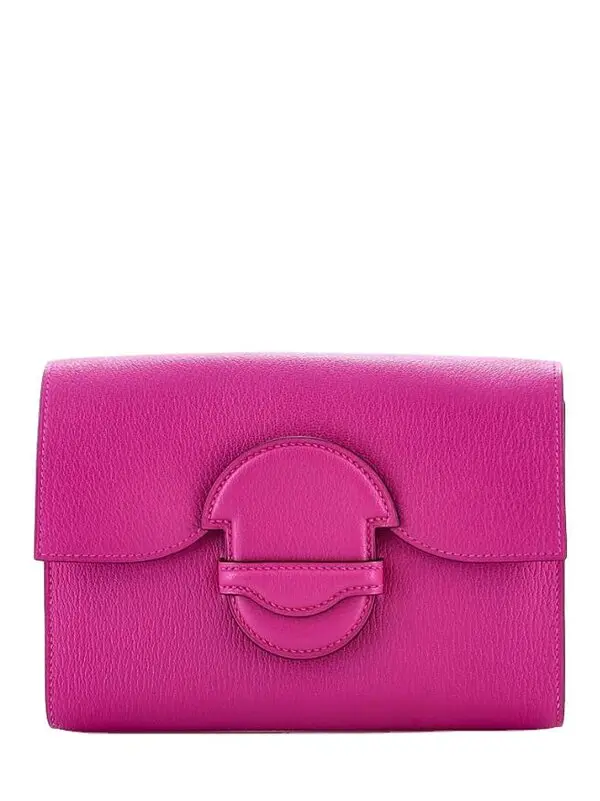 HERMES 1938 Clutch Chevre Mysore - Pink