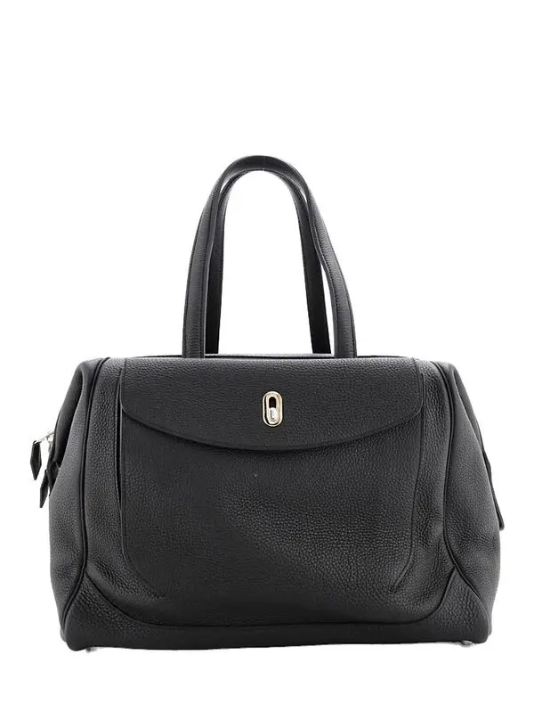 HERMES 35 Wallago Cabine Bag Togo - Black