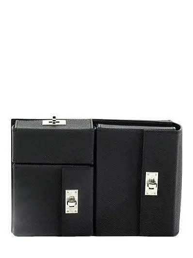 HERMES Kelly Multi Pocket To Go Pouch Epsom - Black